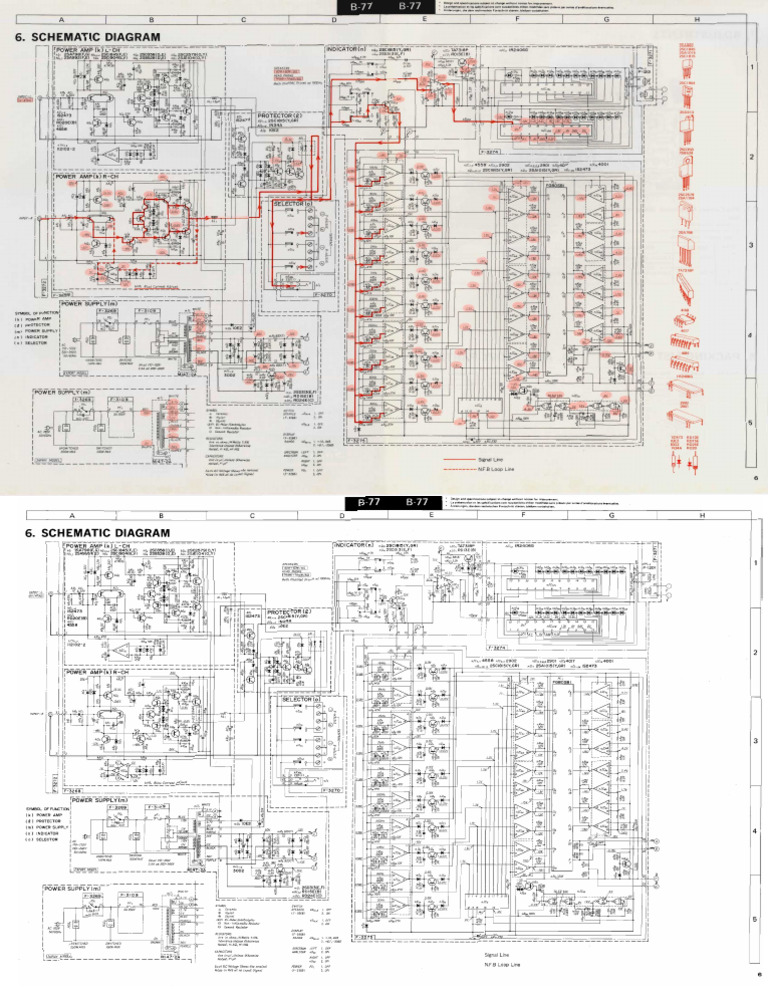 SANSUI B-77 Schematic | PDF