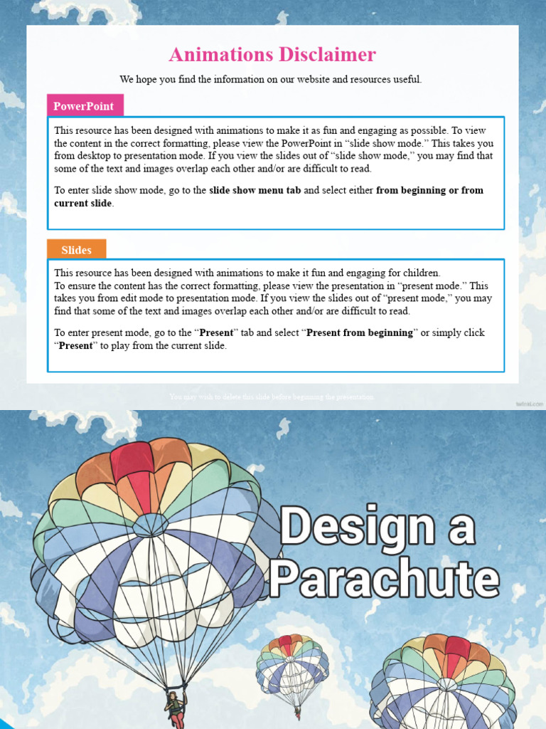 Design A Parachute | PDF | Parachute