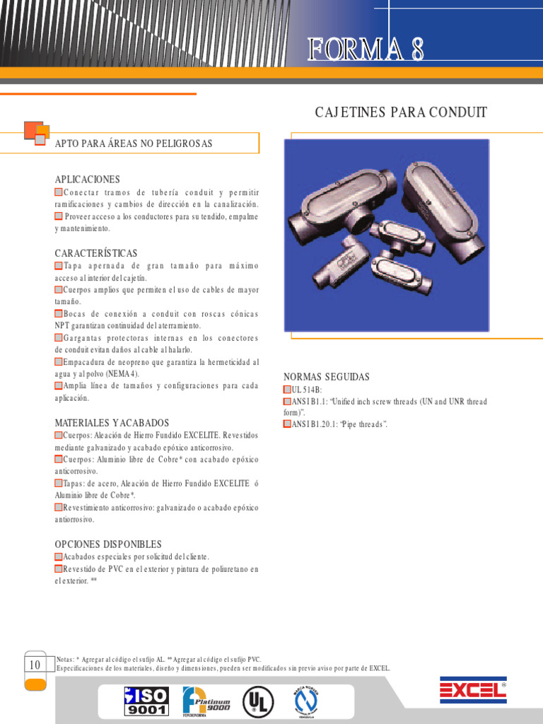 83 - Condulet Tipo T 1-1y2 | PDF | Conector eléctrico | Química