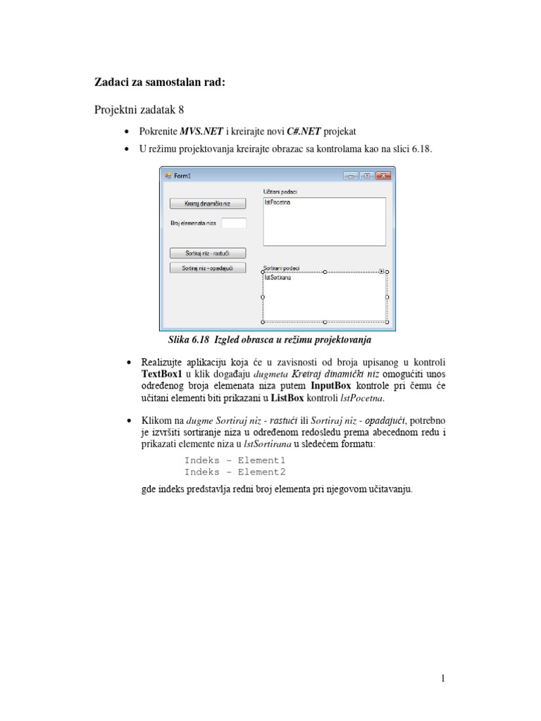 Vezba 4 - Zadatak | PDF