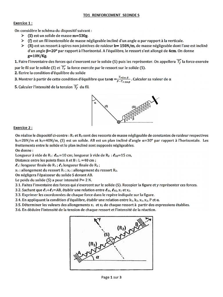 Exercices de renforcement SEONDE S | PDF | Méthodes et références ...