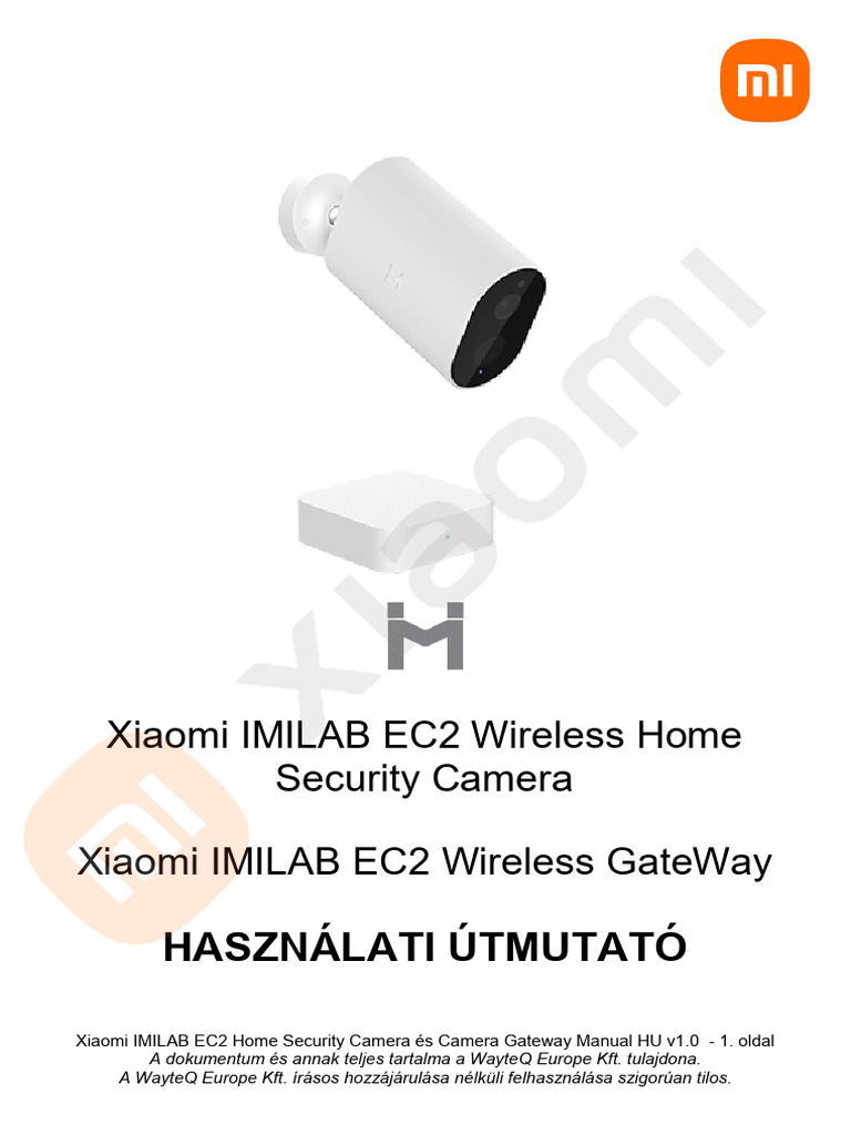 Xiaomi Imilab Ec2 Manual Hu | PDF