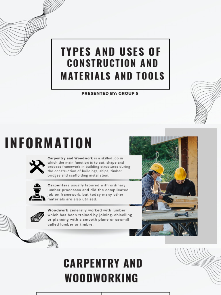 Materials and Tools | Download Free PDF | Carpentry | Tools
