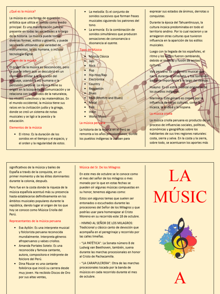 Triptico Arte | PDF | Perú | Imperio Inca