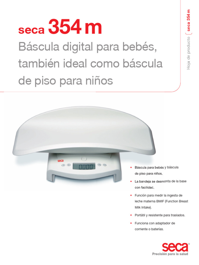 BASCULA BEBE Seca - PST - 354 - ESP - Es | PDF