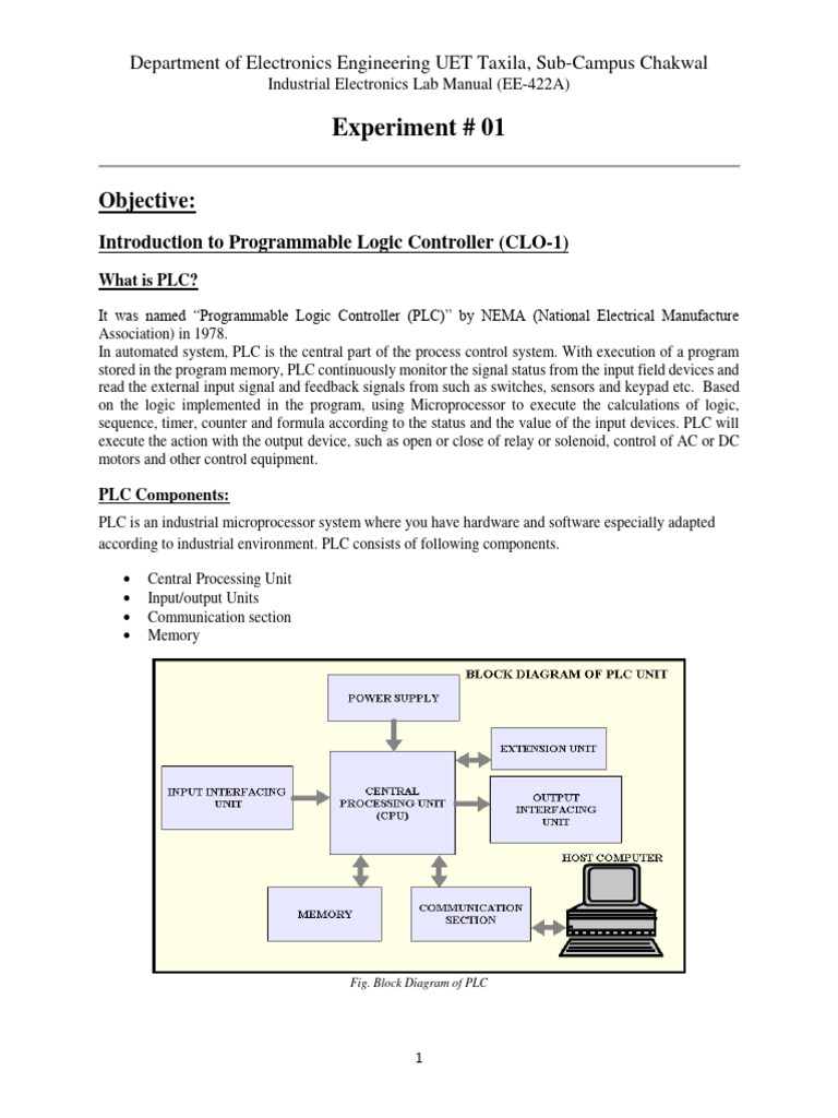 Industrial Electronics Lab Manual UOC | PDF | Logic Gate | Programmable ...
