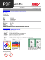 MSDS Harpic | PDF | Workplace | Working Conditions