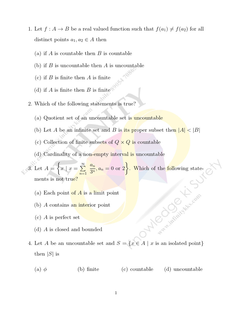 RA TEST UNIT L | PDF | Numbers | Mathematics