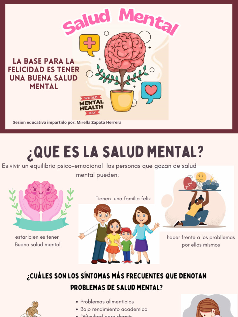 Salud Mental Diapo | PDF