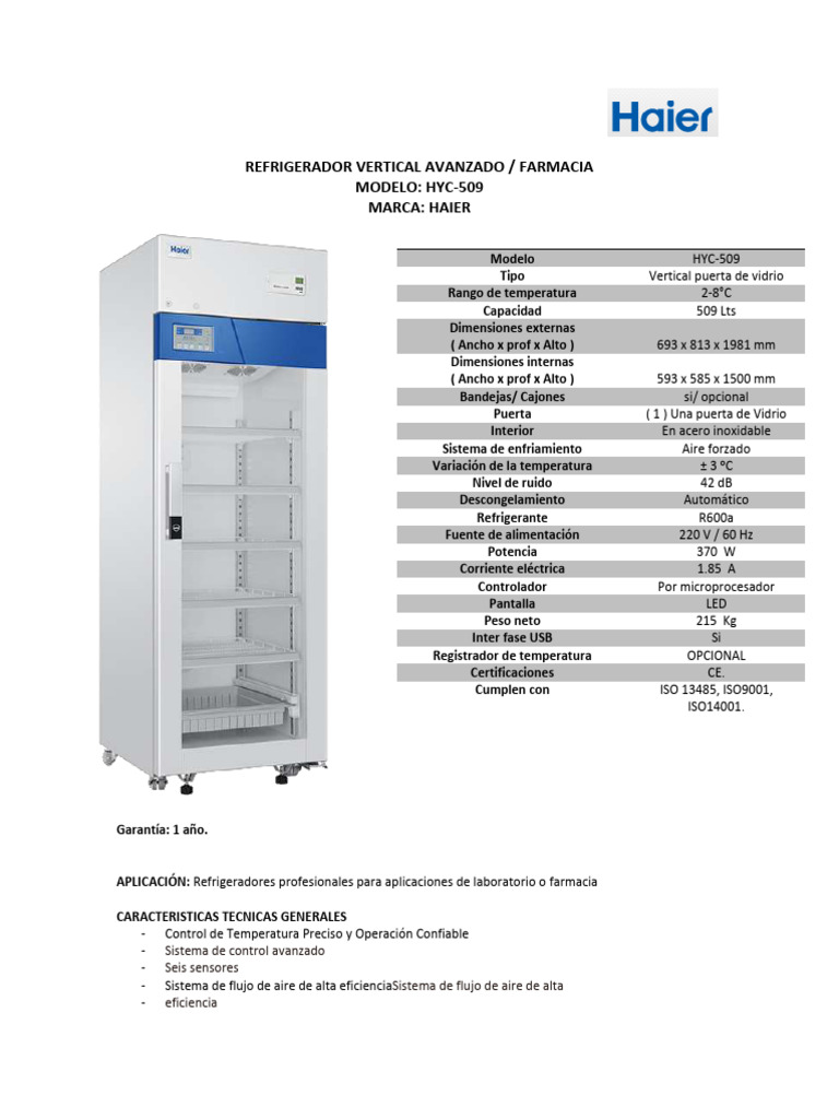 Ficha Tecnica Hyc-509 | PDF | Diodo emisor de luz | Ingenieria Eléctrica