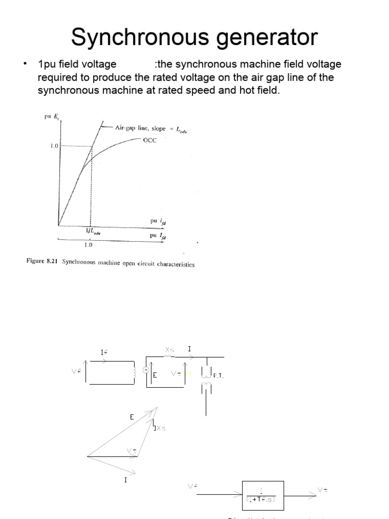 Synchronous Generator | PDF | Computer Engineering | Electricity