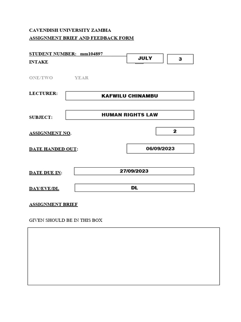 Human Rights TEST CA2 | PDF | Justice | Crime & Violence