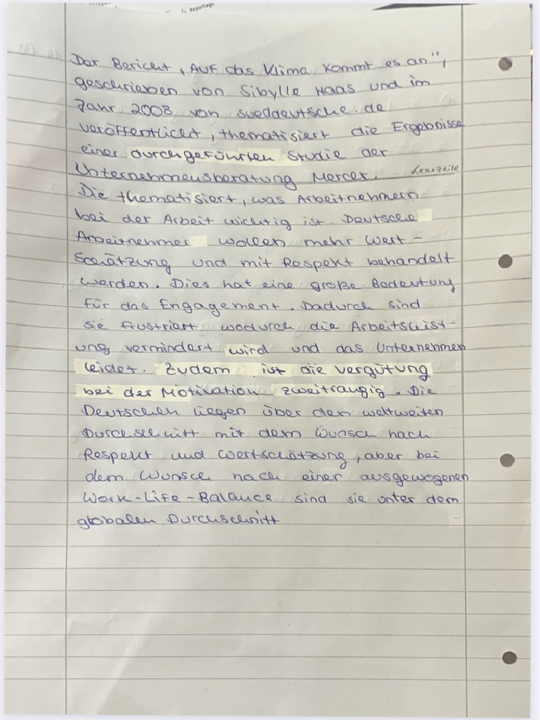 Deutsch Homeschooling Aufgabe | PDF