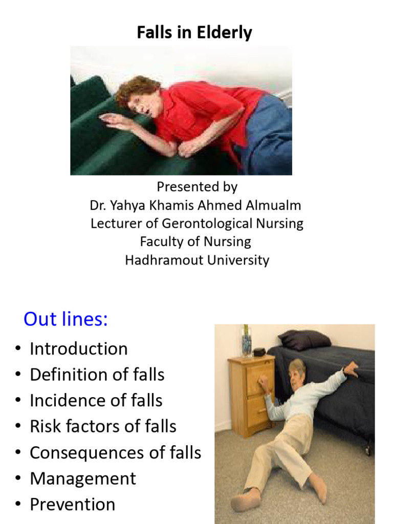 Falls in Elderly | PDF | Injury | Physical Examination