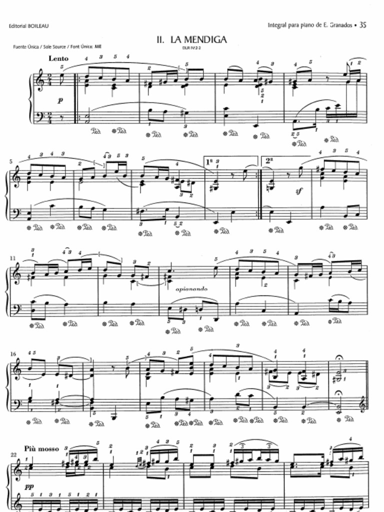 E. Granados La Mendiga | PDF