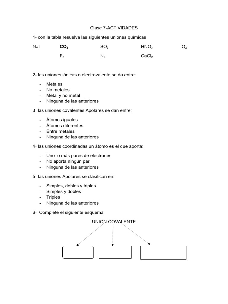 Clase 7 Quimica Pdf