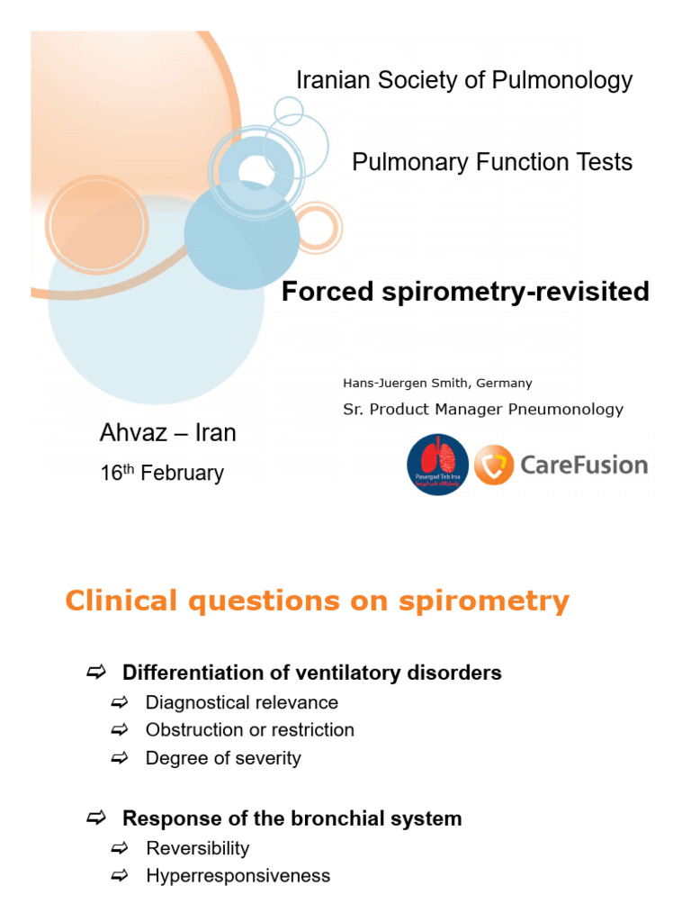 Smith Spiro Revisited | PDF | Exhalation | Pulmonology