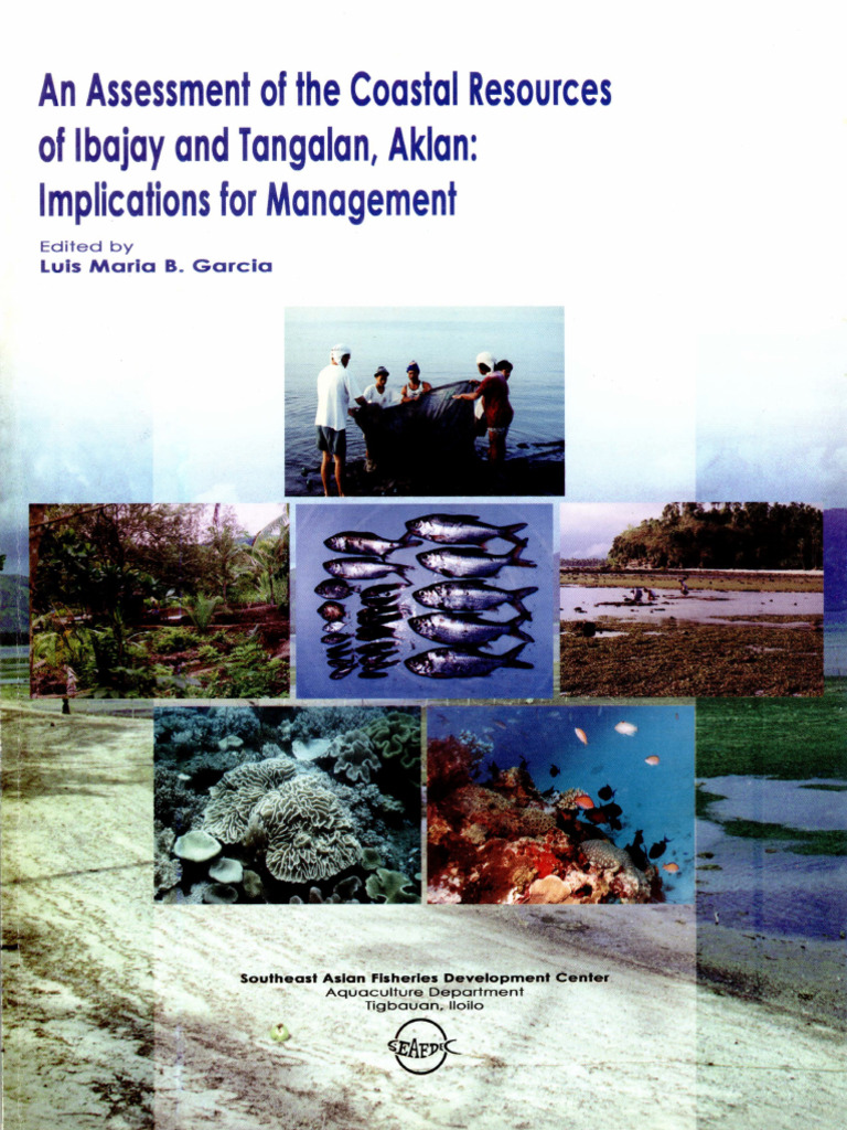An Assessment of The Coastal Resources of Ibajay and Tangalan, Aklan ...