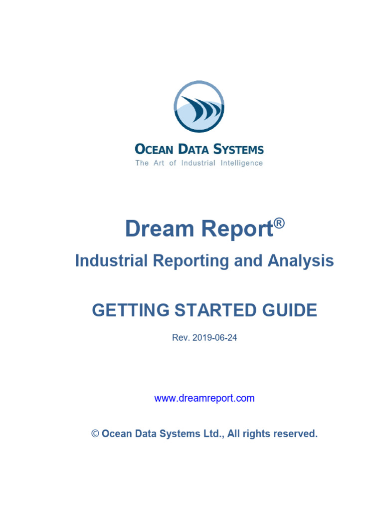 Dream Report Getting Started 2019 | PDF | World Wide Web | Internet & Web