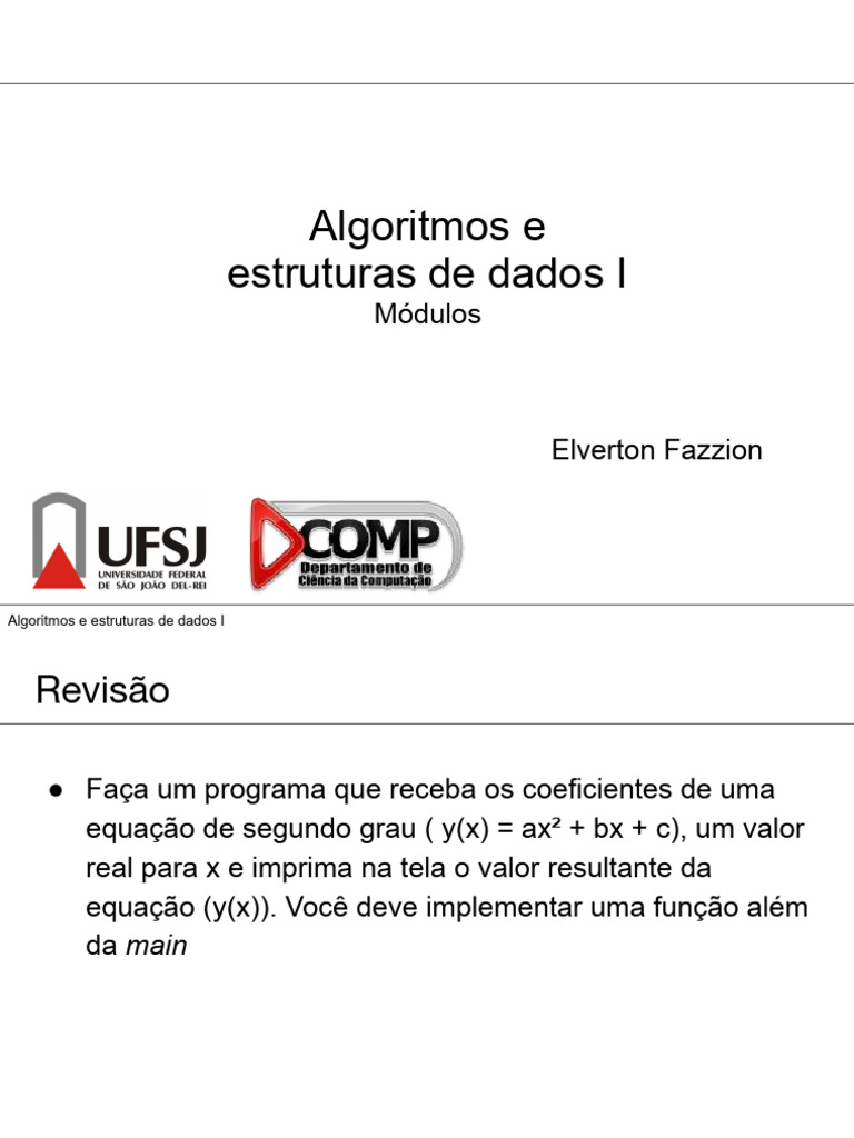 Módulos | PDF | Biblioteca (informática) | Triângulo