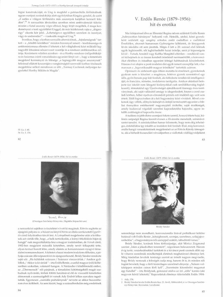 Kadar Judit Erdos Renee | PDF