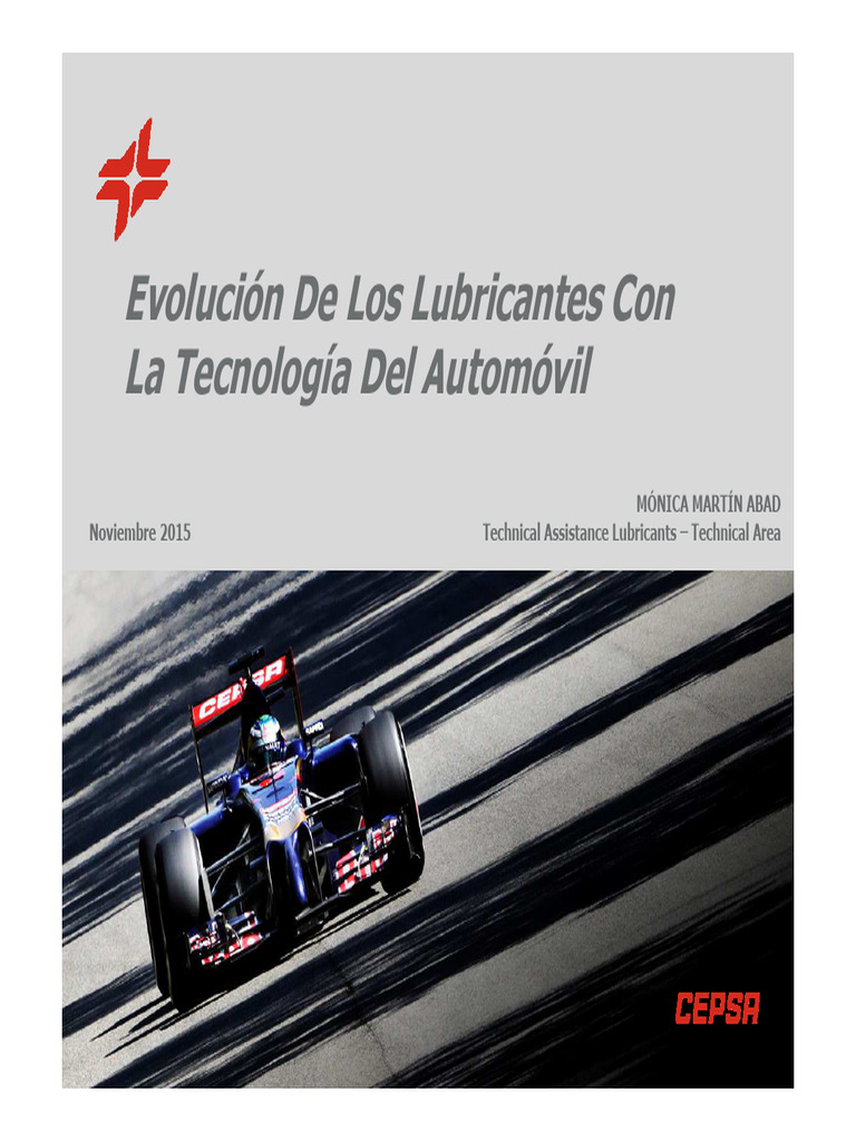 2.-Evolucion de Los Lubricantes Con La Tecnologia Del Automovil | PDF ...