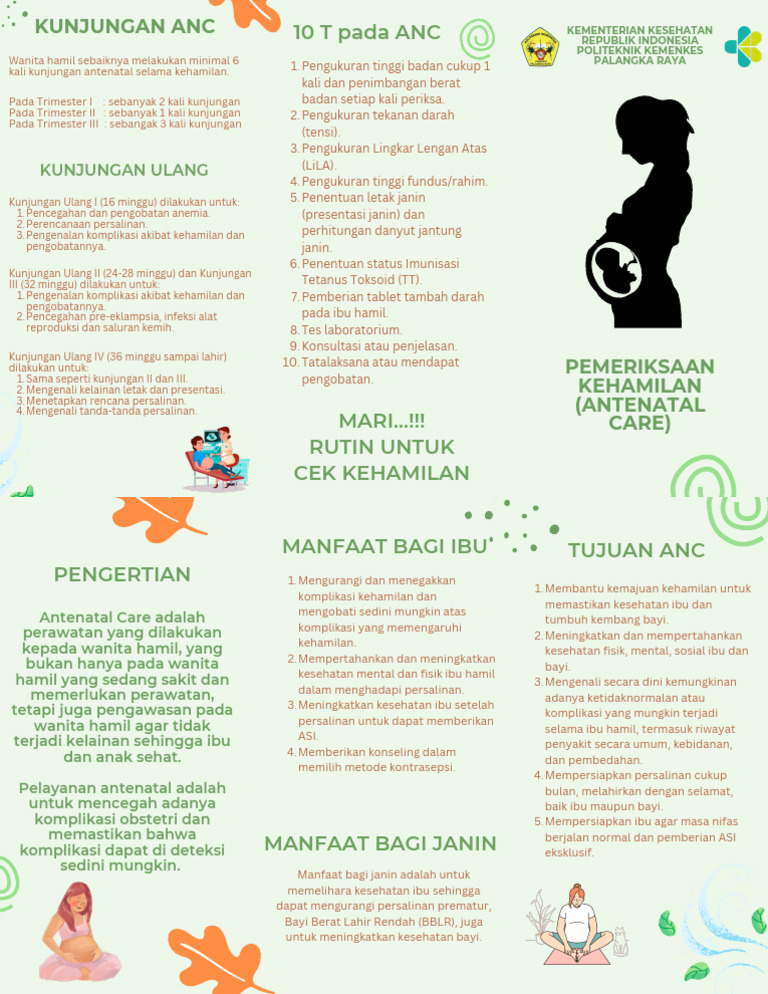 Green Illustrative Mental Health Brochure | PDF | Pengembangan Diri | Sains & Matematika