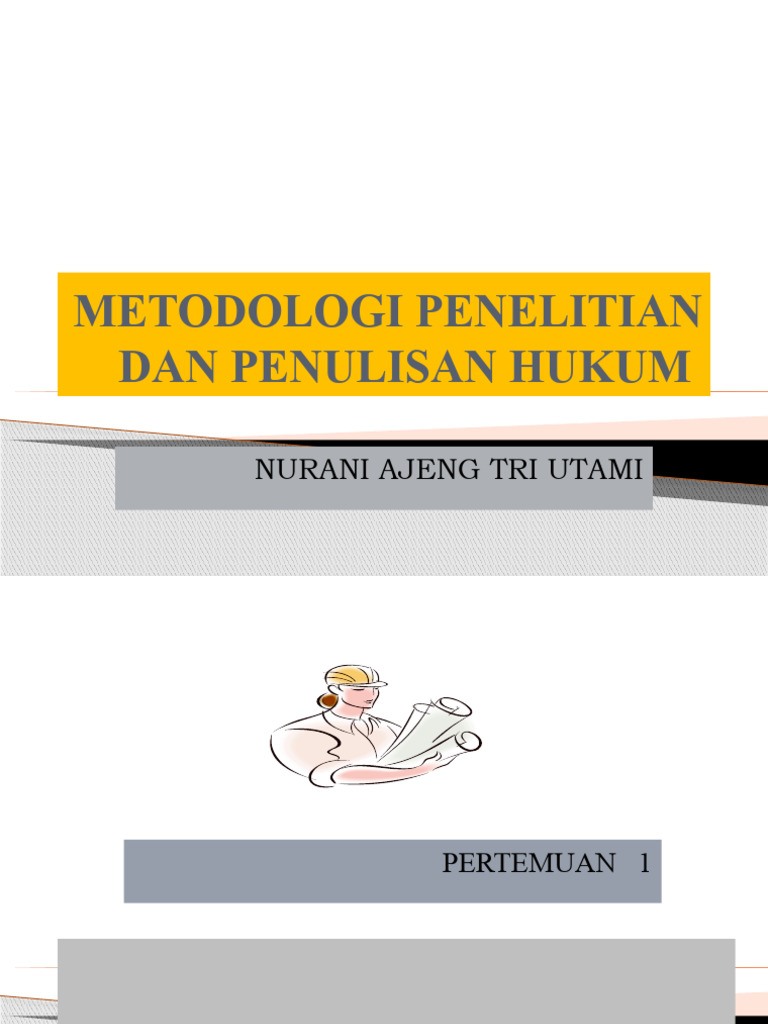 Metode Penelitian Hukum Empiris | PDF | Karier & Perkembangan | Sains & Matematika