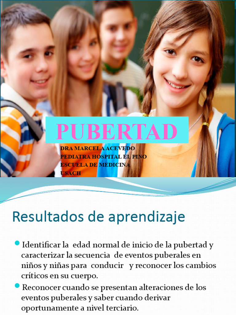 PUBERTAD Normal 2022 | PDF | Pubertad | Adolescencia
