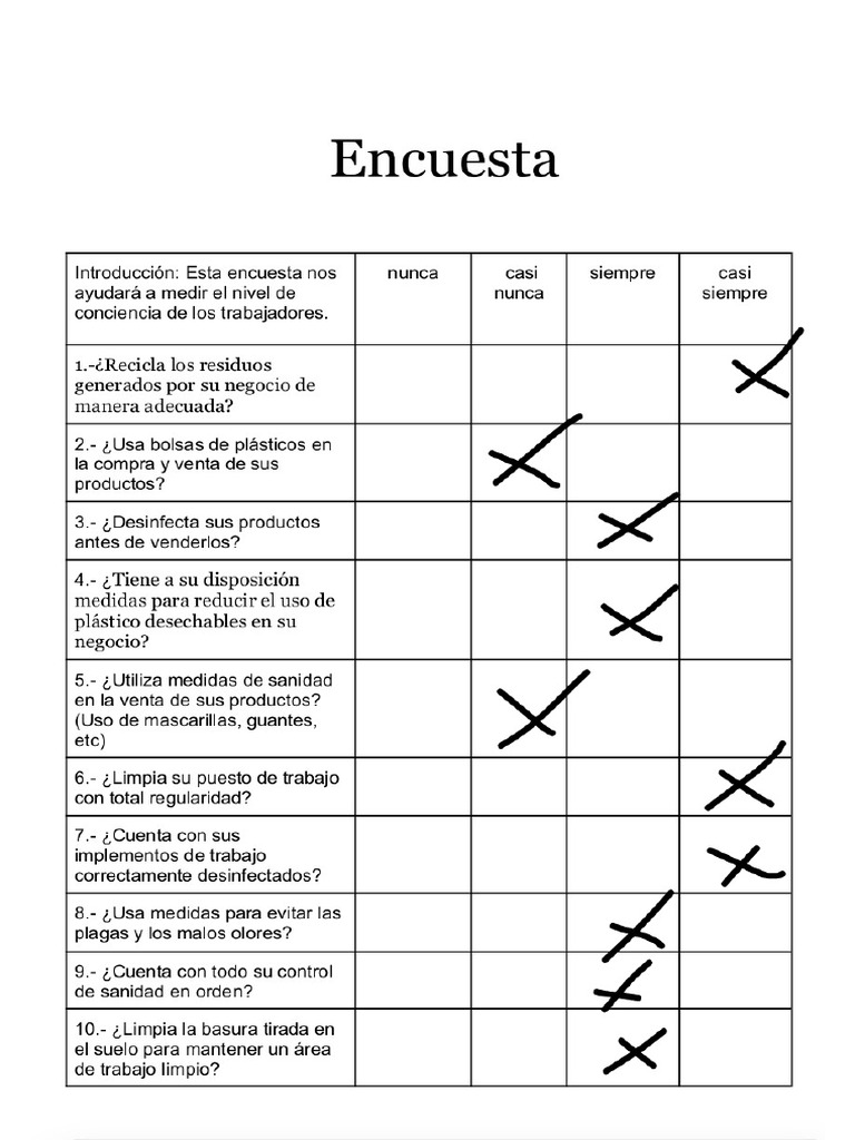 Encuestas de Los Trabajadores | PDF