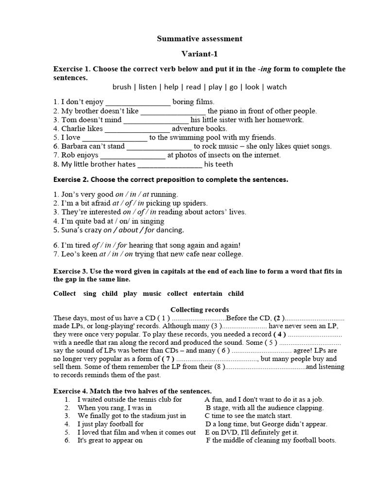 Summative Assessment | PDF | Lp Record