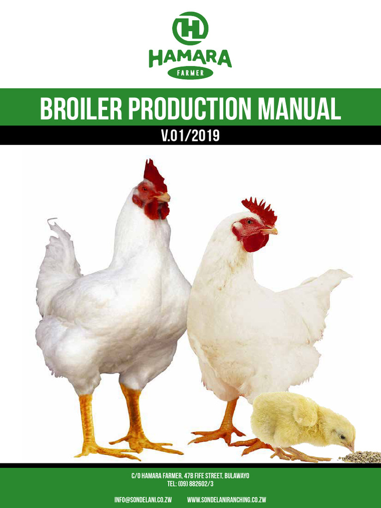 Hamara Farmer - Broiler Manual 2019 | PDF | Poultry Farming | Broiler