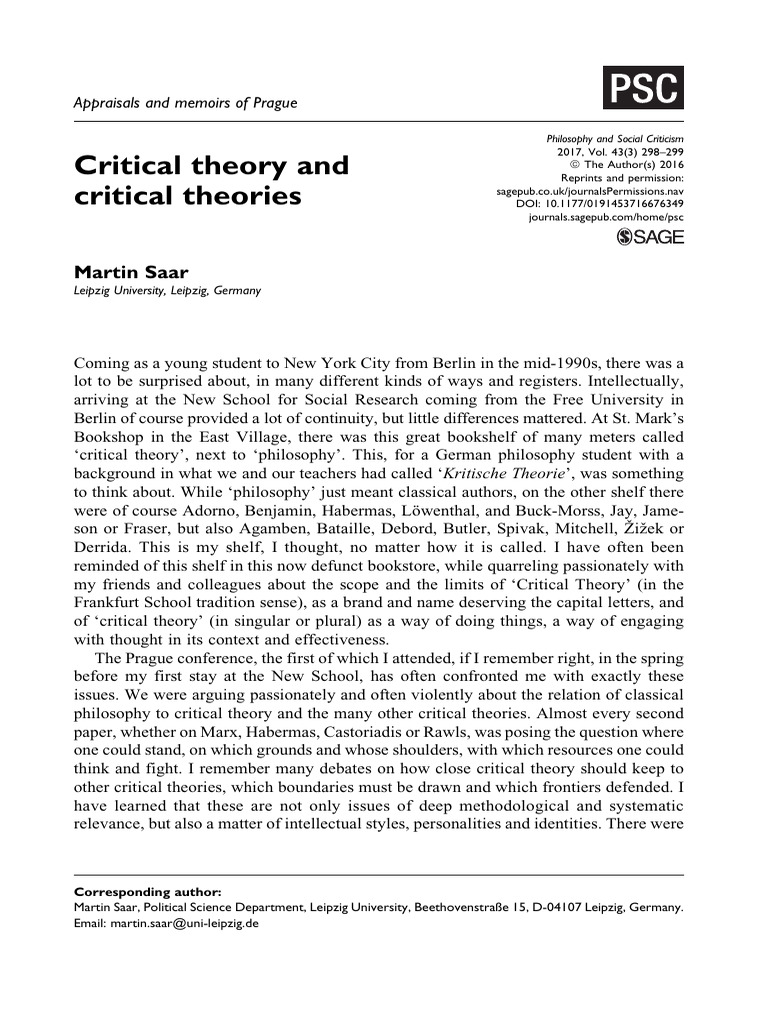 Philosophy & Social Criticism Volume 43 Issue 3 2017 (Doi 10.1177 ...