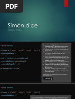 Manual para El Desarrollo Del Juego Del Gato | PDF | Python (lenguaje ...