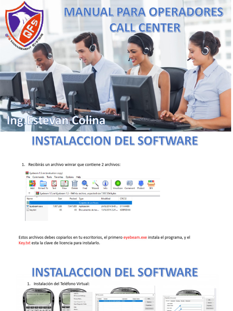 Manual de Operador Del Call Center | PDF