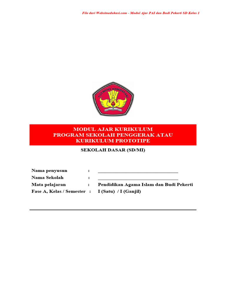 Modul Ajar PAI BAB 1 | PDF