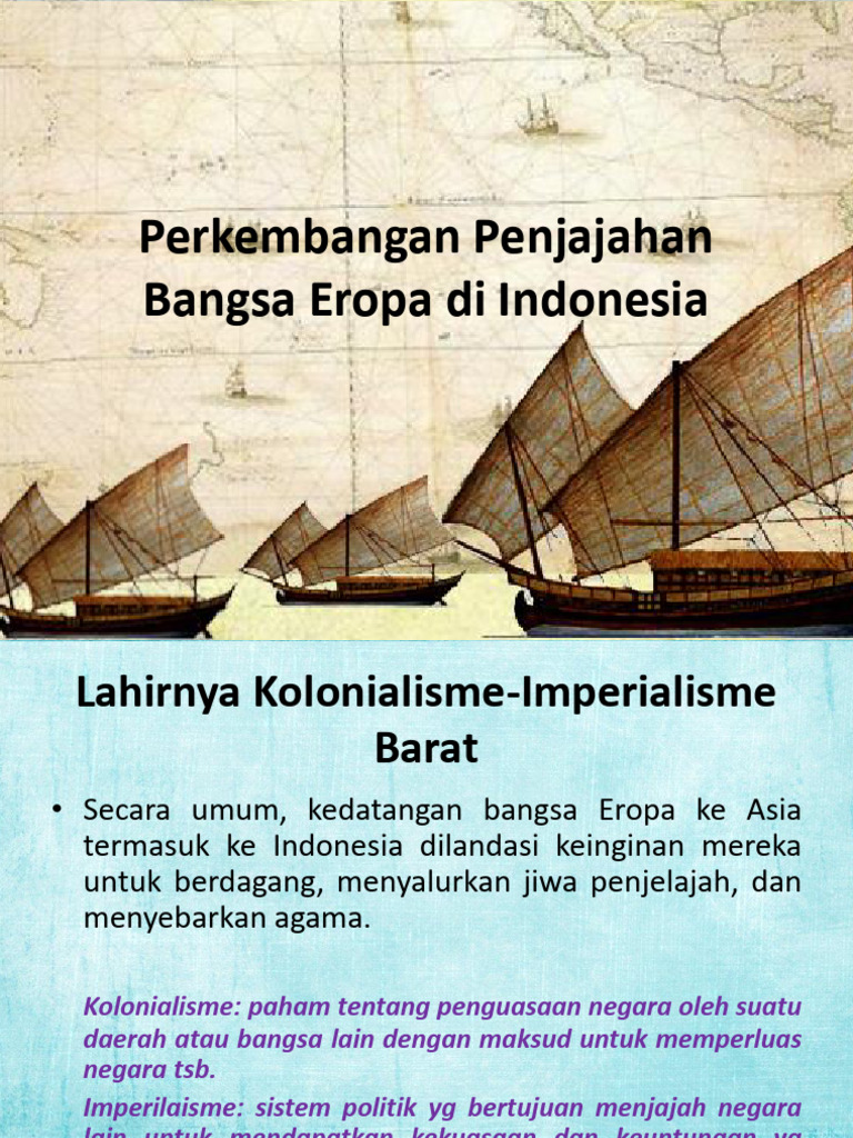 Perkembangan Penjajahan Bangsa Eropa Di Indonesia | PDF | Klasik