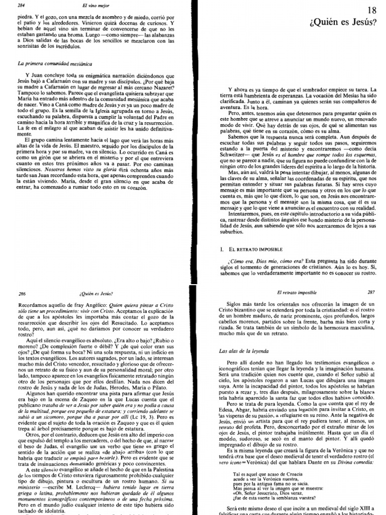 Lectura 3, Vida y Minsiterio de Jesús, José Luis Martín Descalzo ...