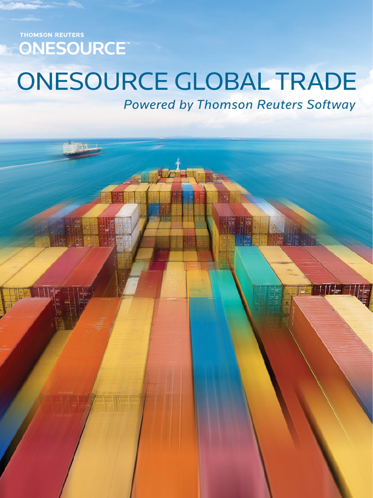 Onesource Global Trade Overview Brochure PT BR | PDF | Planejamento de ...