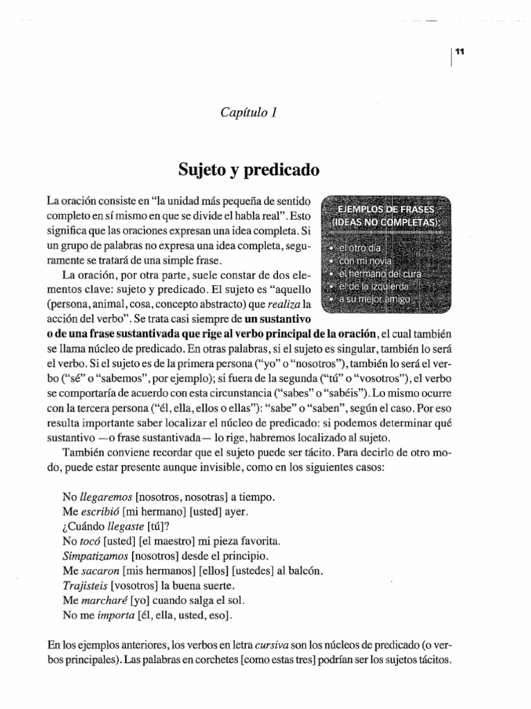 Oraciones, Puntos y Comas | PDF | Oración (Lingüística) | Asunto ...
