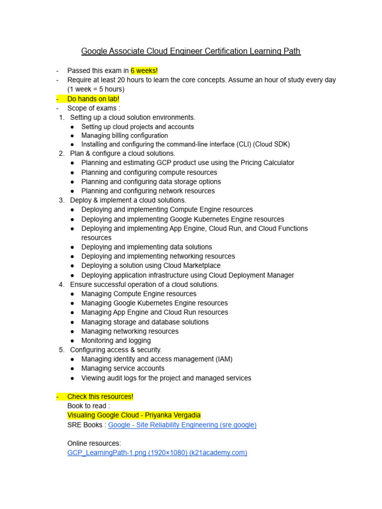 Google Cloud Engineer Exam Guide | PDF | Cloud Computing | Information Technology