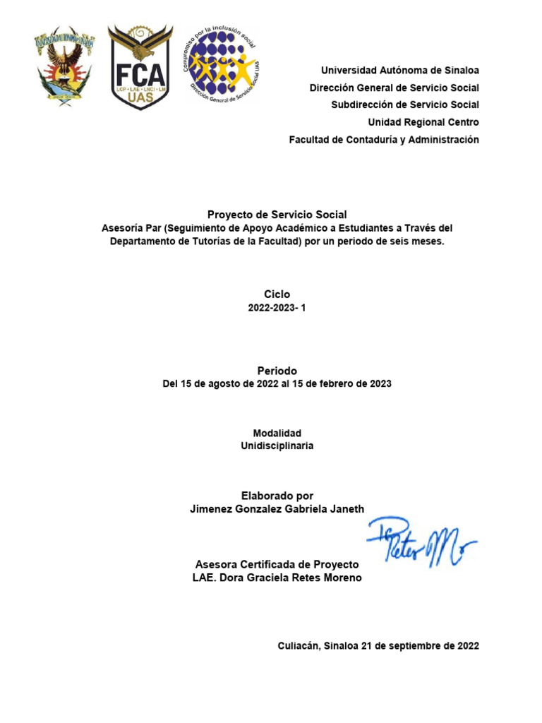 Proyecto 2022-2023-1 A. Par Presencial Jimenez Gabriela | PDF ... Proyecto 2022-2023-1 A. Par Presencial Jimenez Gabriela | PDF ...