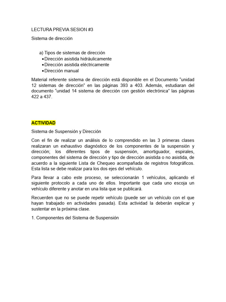 Lectura Previa Sesion #4 | PDF | Vehículo de motor | Tecnologías ... Lectura Previa Sesion #4 | PDF | Vehículo de motor | Tecnologías ...