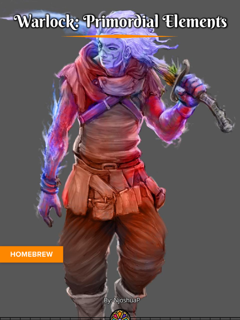 Primordial Elements - Warlock Patron | PDF | Fires