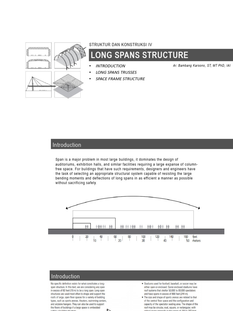 SK IV - Struktur Rangka Ruang | PDF | Truss | Engineering