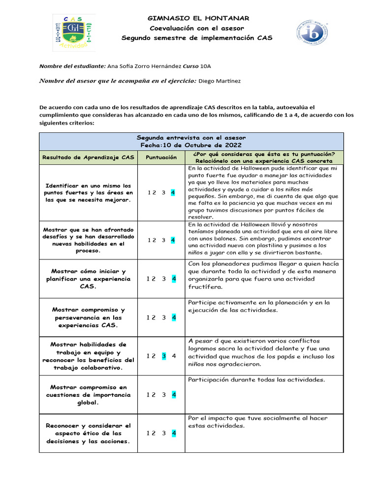 Segunda Entrevista Con El Asesor 2023 | PDF | Creatividad | Cognición