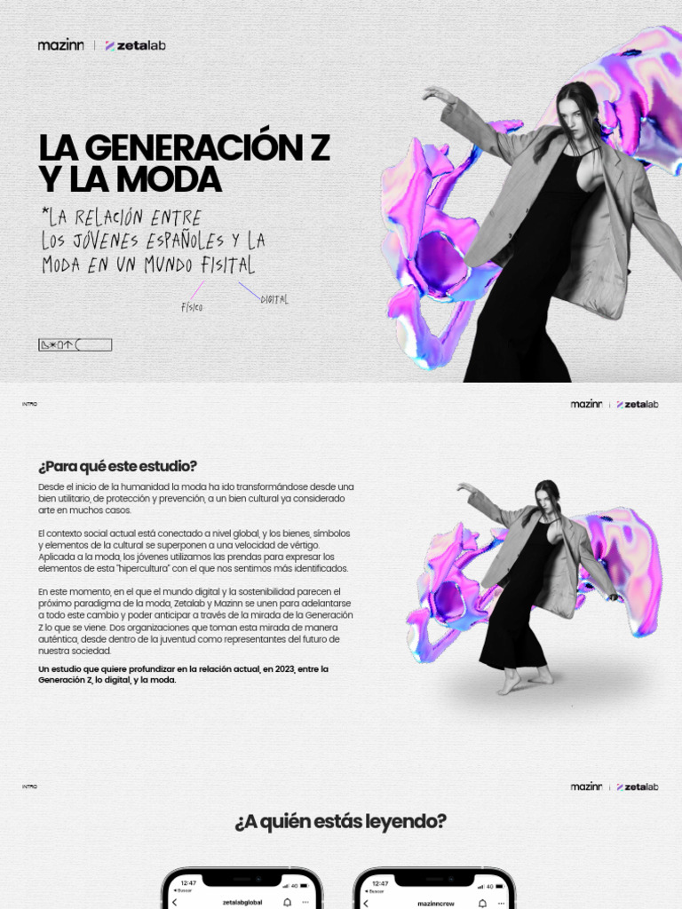Moda y Generación Z: Estilo y Digitalización | PDF | Moda | Marca