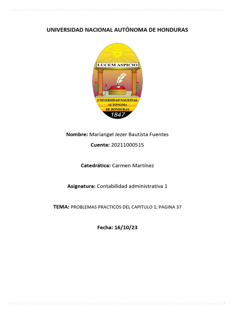 Problemas Practicos Cap1 | PDF