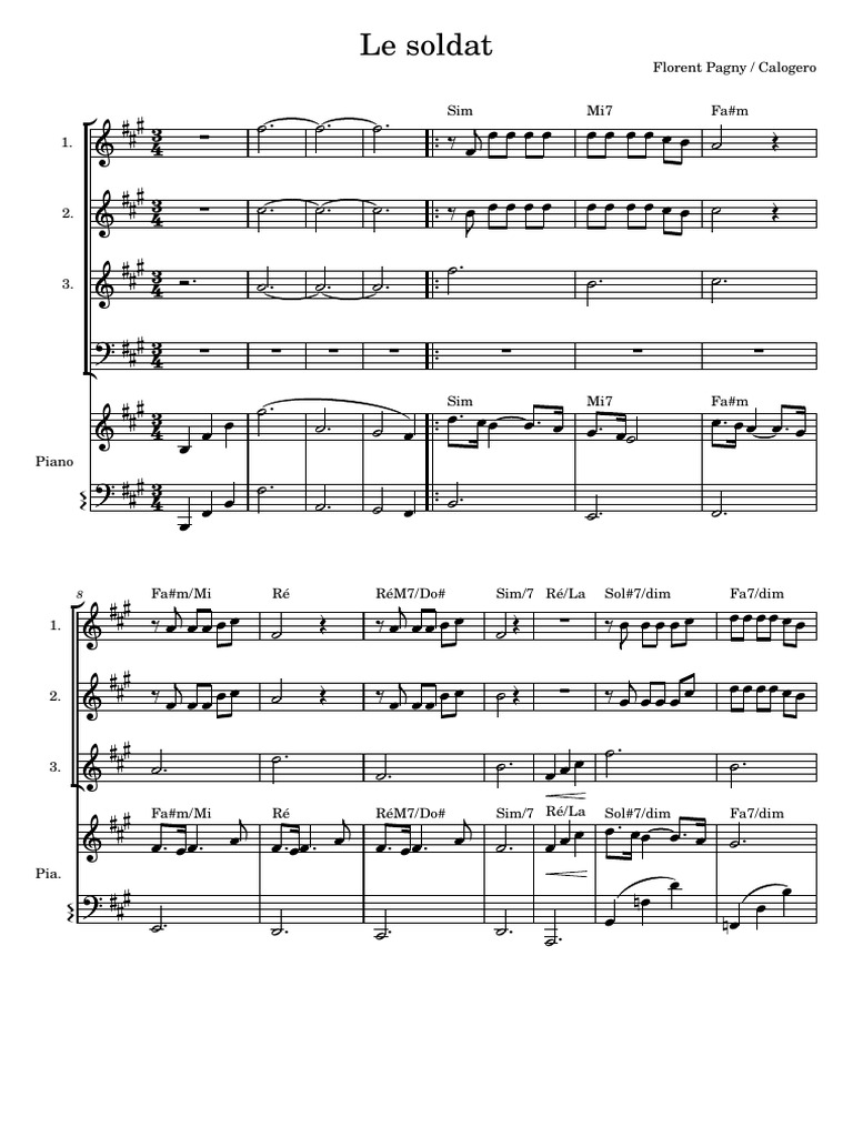 PART-Pagny Florent - Le Soldat | PDF