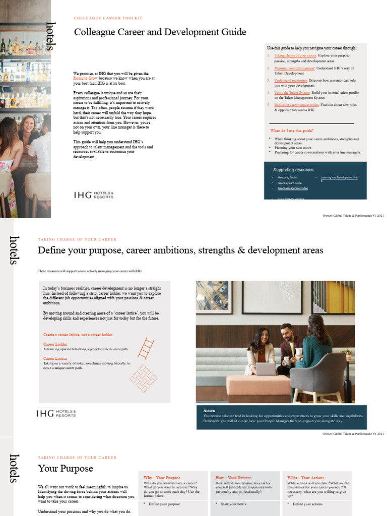 Colleague Career and Development Guide | Download Free PDF | Mentorship ...